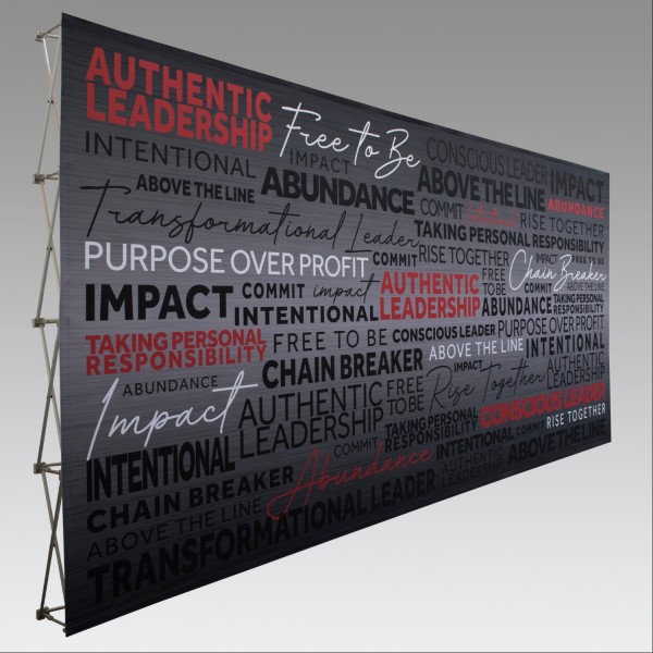 10 Foot Tall Hop-Up Banner** - StepRepeat.com