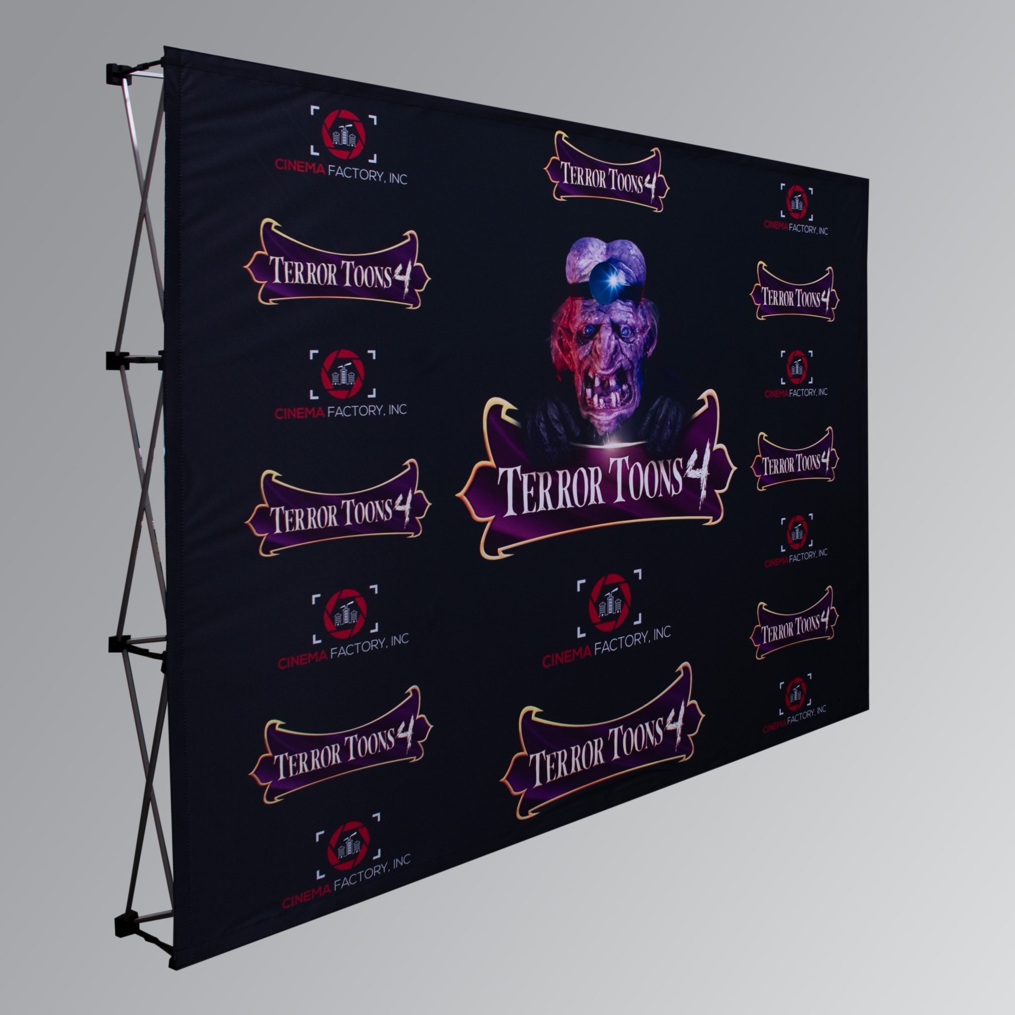 10x8 Hop Up Banner - StepRepeat.com