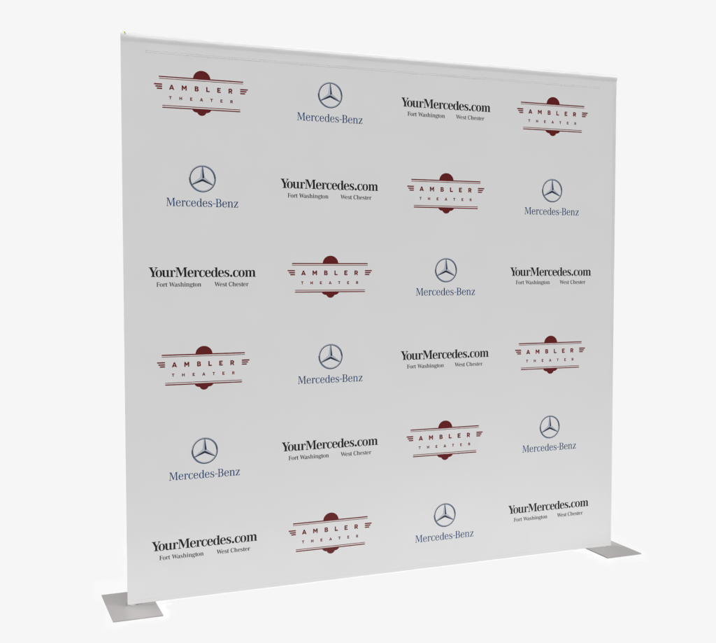 8x8 "5 Minute Setup" System | 8x8 Step and Repeat Banner - StepRepeat.com