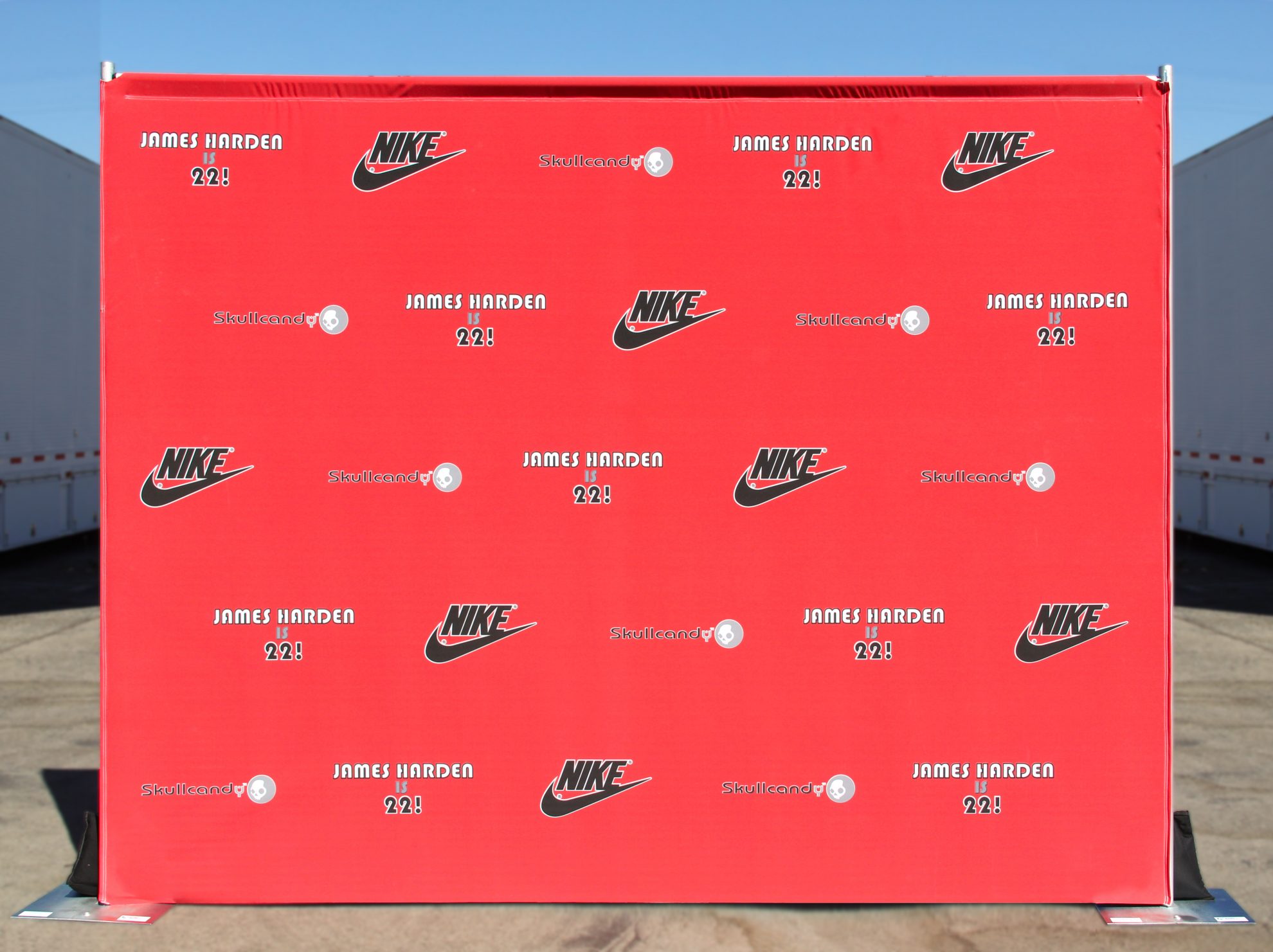 10x8 "Quick Setup System"™ | 10x8 Step and Repeat Banner